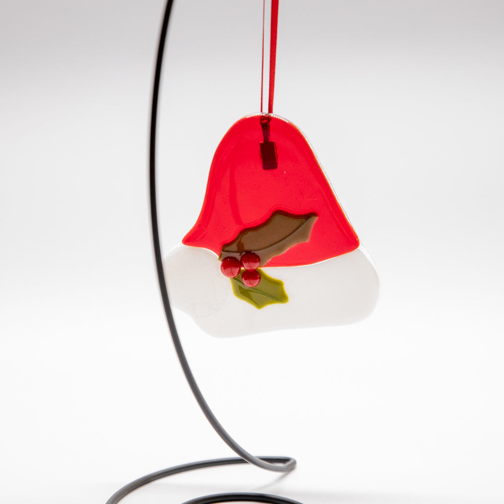 Ornaments - Santa hat – Bee and Thistle Glass Art